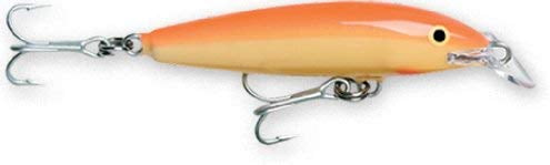 Rapala Floating Magnum 18 Fishing Lure, 7", 1-1/2oz, Gold Fluorescent ...