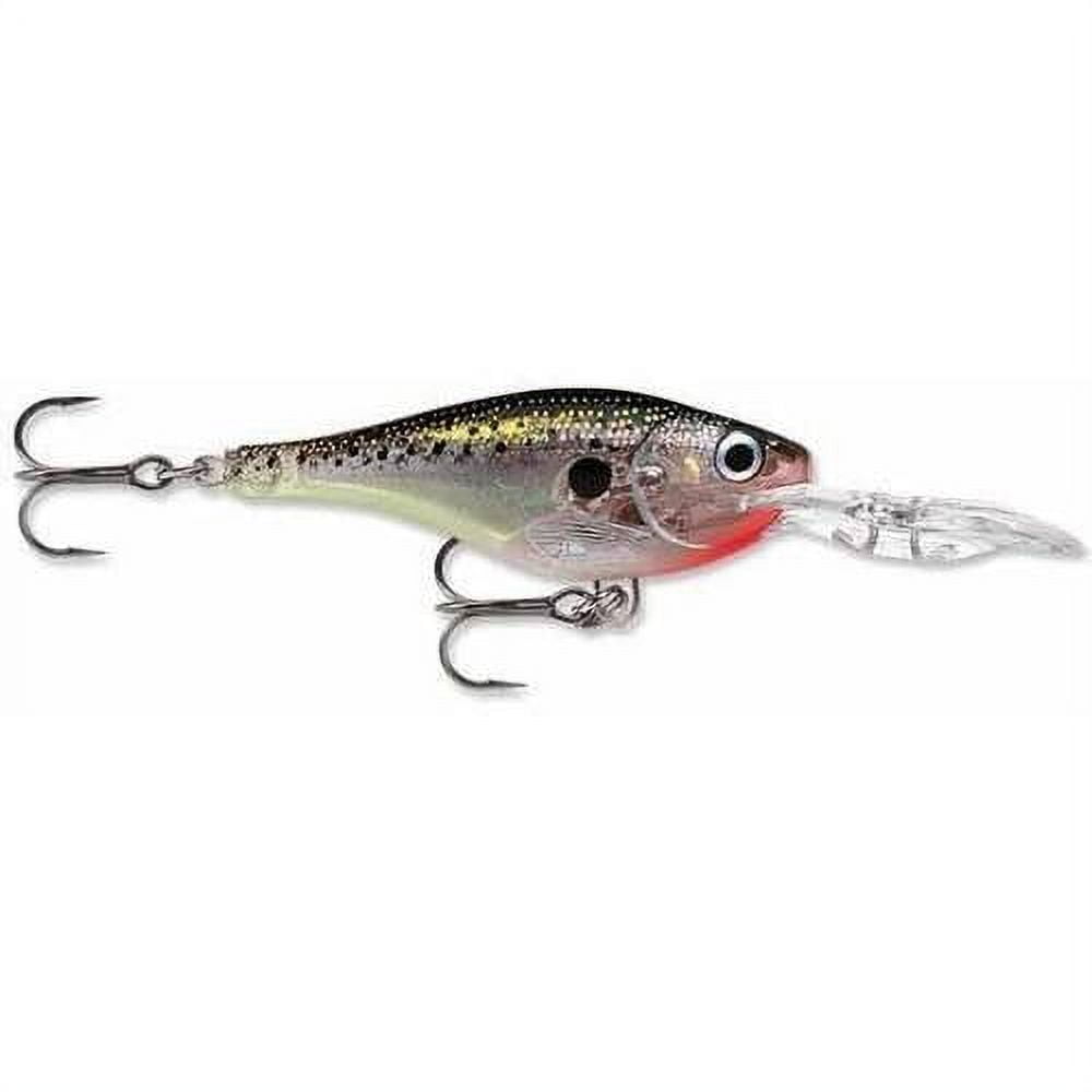 Rapala Glass Shad Rap 1.5'' 3/16 oz. Glass Black - Walmart.com