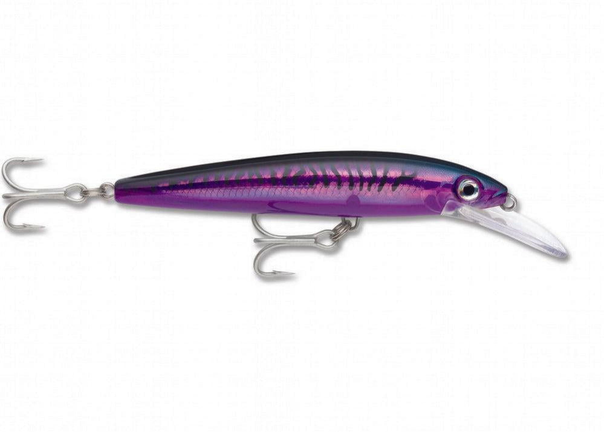 Rapala HMAG15PM Husky Magnum 15 Fishing Lure Purple Mackrel 5-1/2" 1-1/ ...