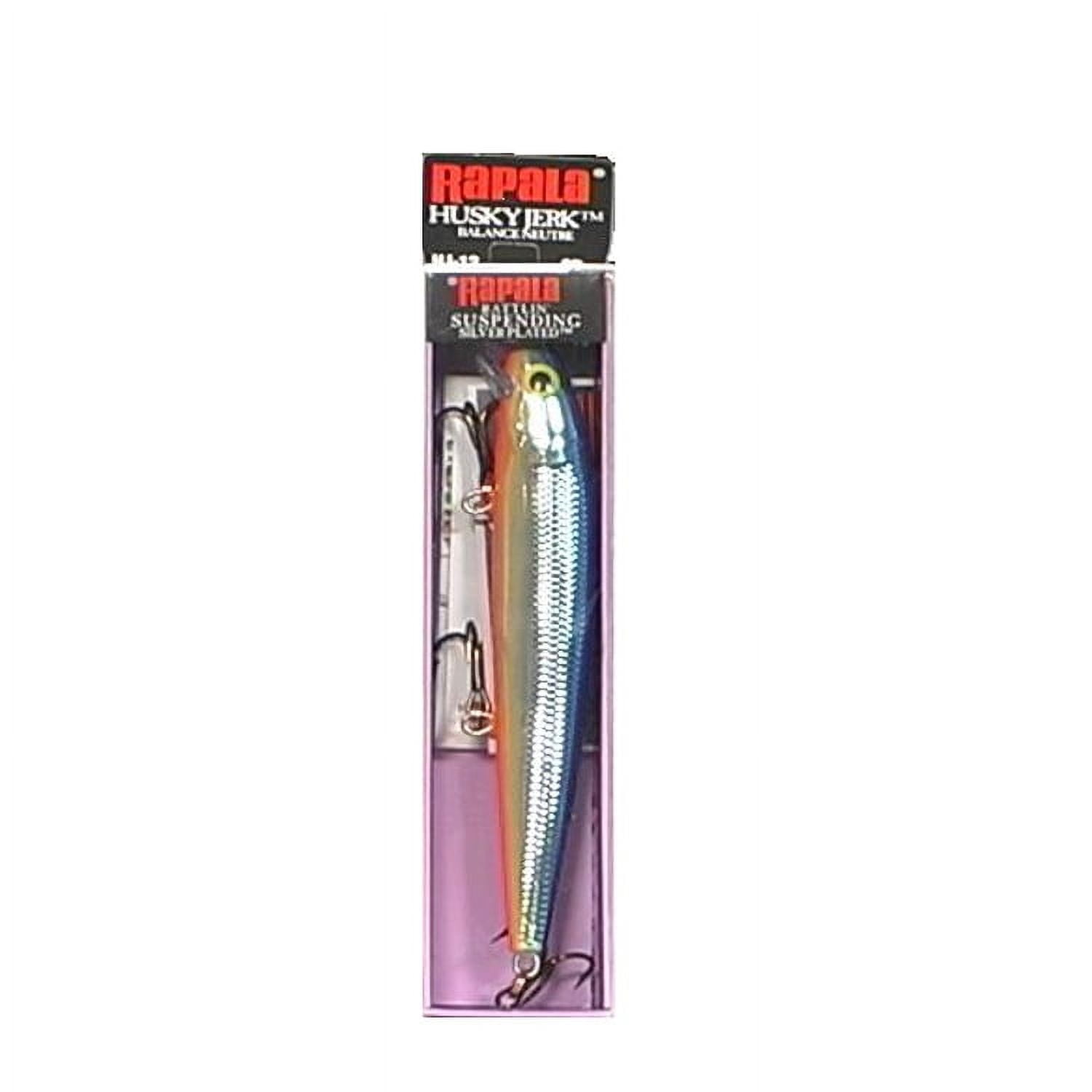 Rapala Husky Jerk 12 Fishing Lure 4.75" 7/16oz Silver Blue - Walmart.com