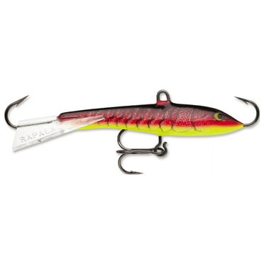 Rapala Jigging Rap 07 Freshwater Fishing Jig 5/8oz Green Tiger UV ...