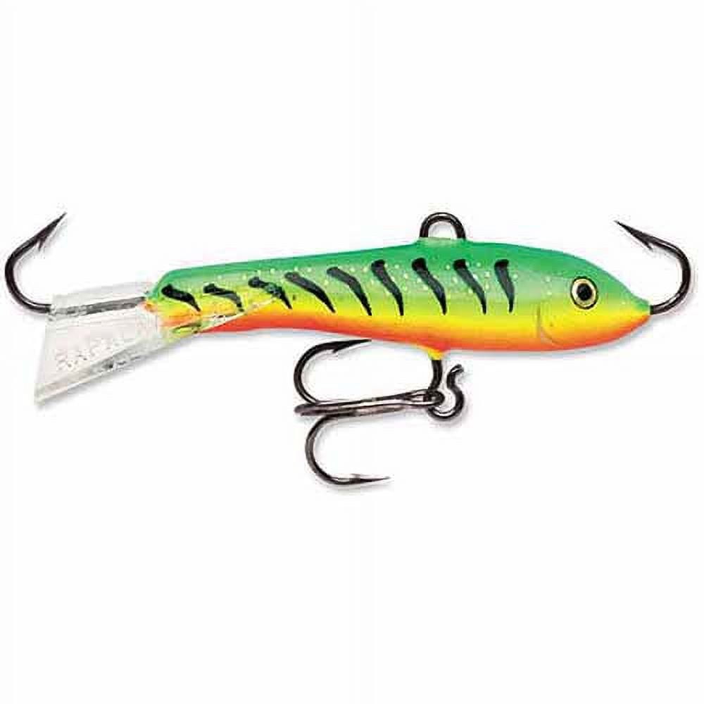 Rapala Jigging Rap 07 Freshwater Fishing Jig 5/8oz Glow Tiger - Walmart.com