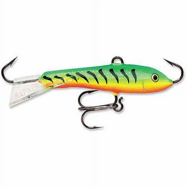 Rapala Jigging Rap 07 Freshwater Fishing Jig 5/8oz Glow Tiger - Walmart.com