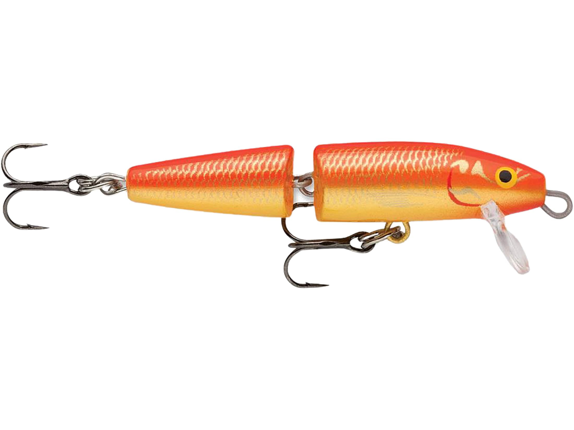 Rapala Jointed 05 Lure, Gold Fluorescent Red - Walmart.com