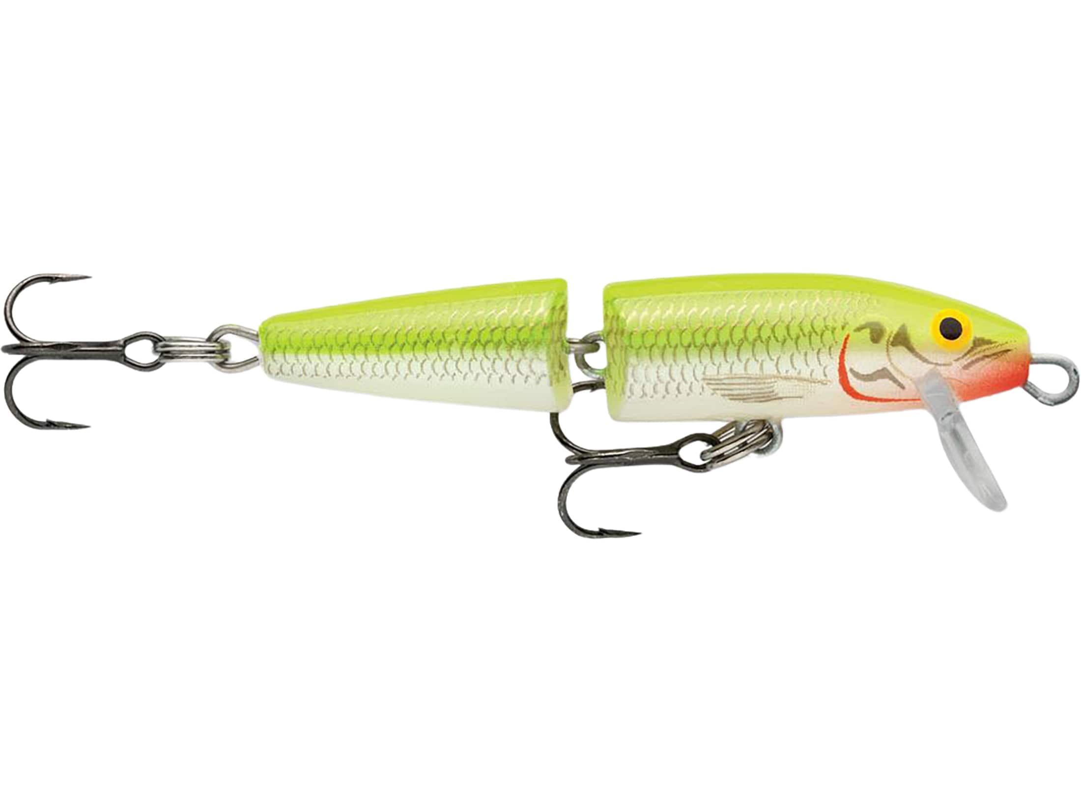 Rapala Jointed 05 Lure, Silver Fluorescent Chartreuse - Walmart.com