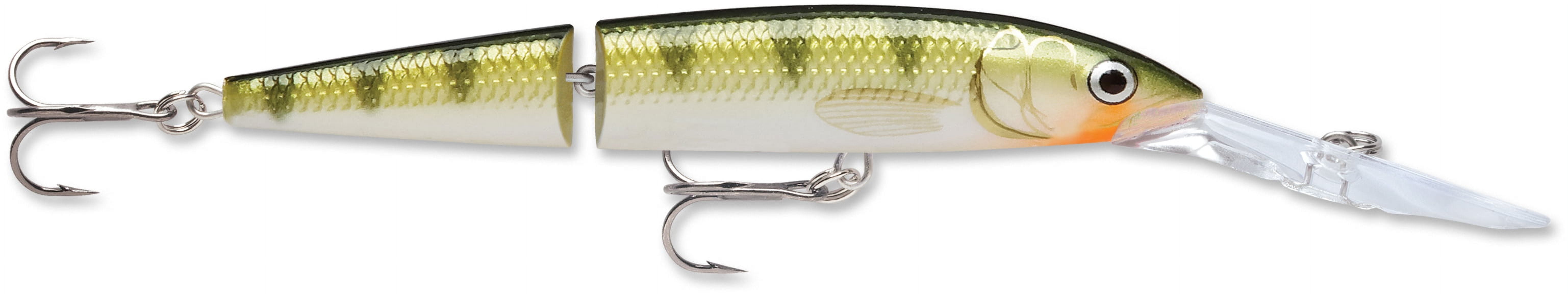 Rapala Jointed Deep Husky Jerk 08 Fishing Lure 3 1/8" 3/16oz Yellow ...