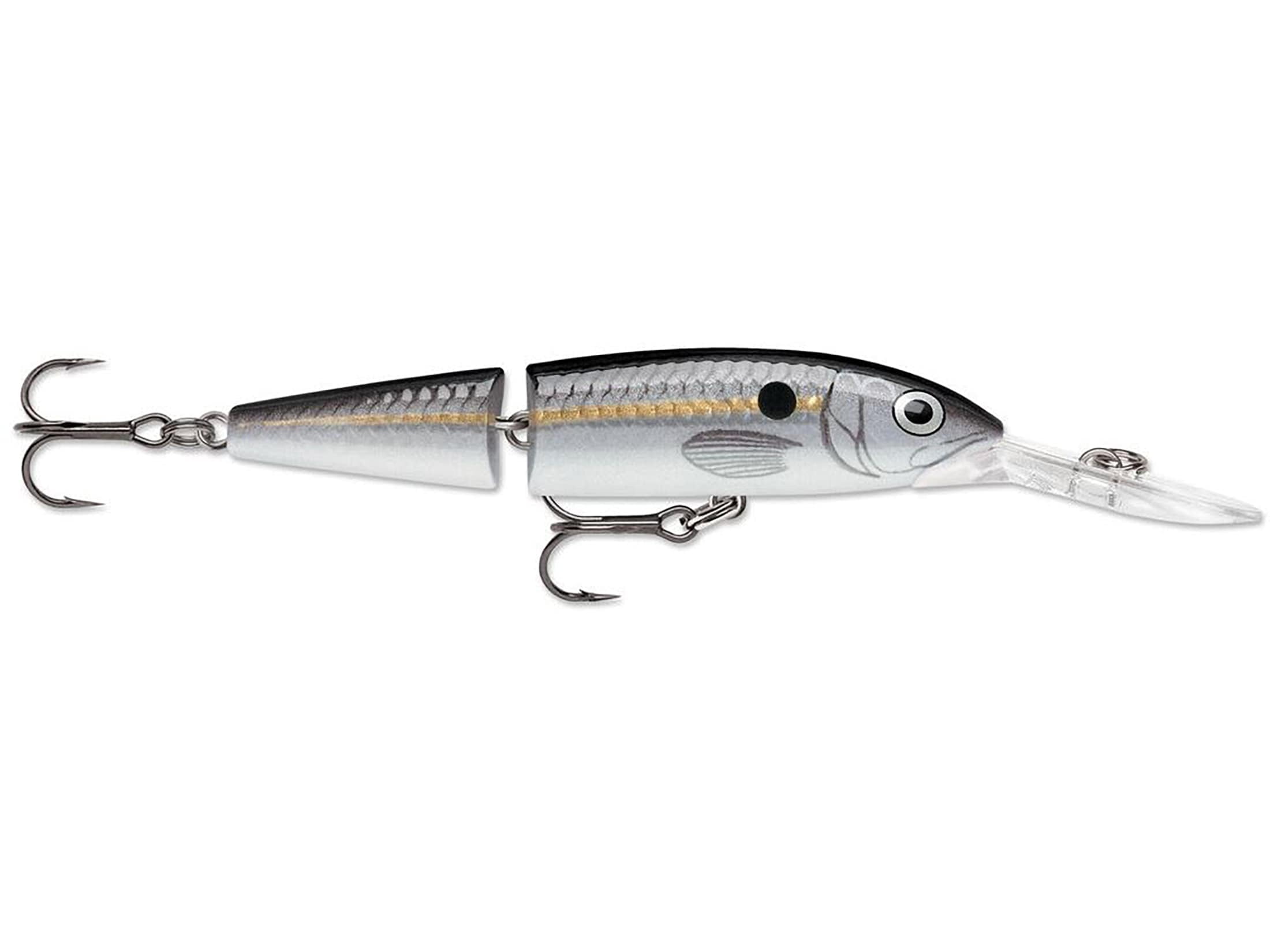 Rapala Jointed Deep Husky Jerk 12 Jerkbait Silver Shad - Walmart.com