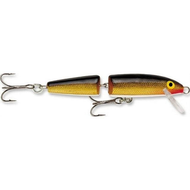 Rapala Jointed Minnow 07 Fishing Lure 2.75" 1/8oz Gold - Walmart ...