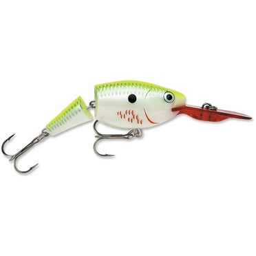 Rapala Shad Rap 07 Crankbait Fishing Lure 2.75" 5/16 oz Perch - Walmart.com
