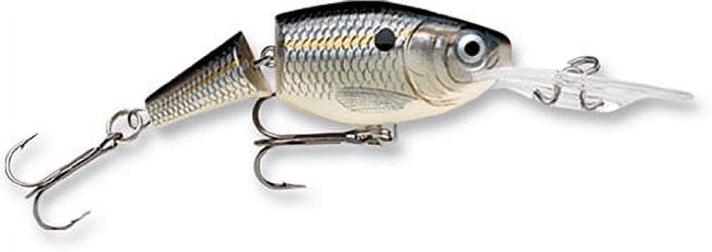 Rapala Jointed Shad Rap 07 Fishing Lure 2.75" 7/16oz Silver Shad ...