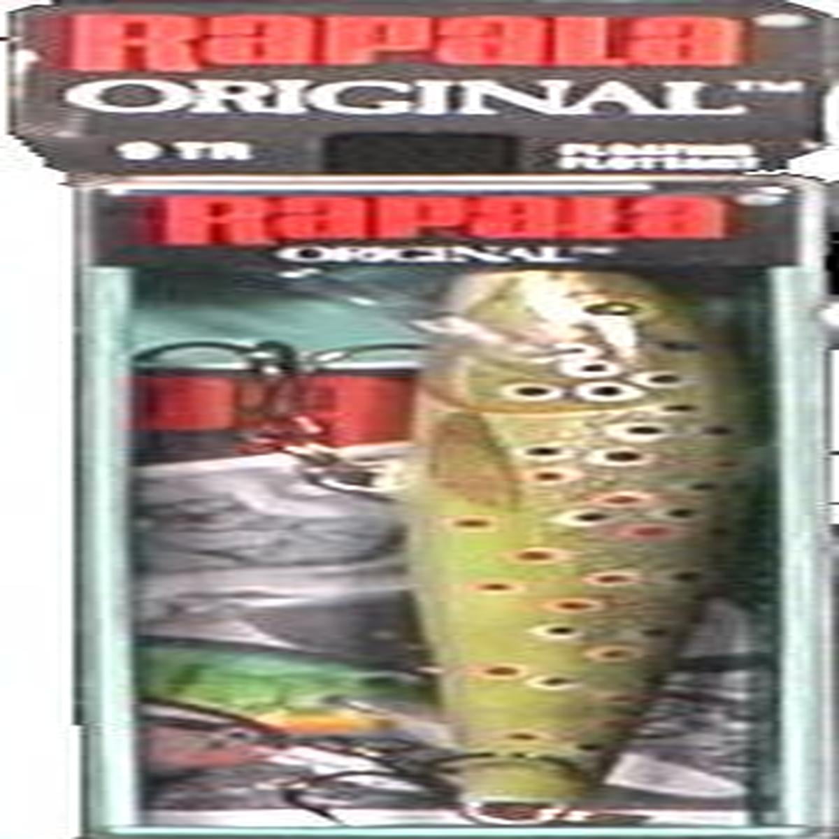 Rapala Original Floating Minnow 09 Fishing Lure 3.5" 3/16oz Brown Trout ...