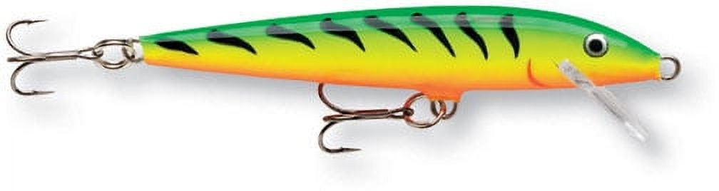 Rapala Original Floating Minnow 09 Fishing Lure 3.5" 3/16oz Firetiger ...