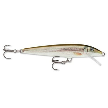 Rapala Original Floating Minnow 18 Fishing Lure 7" 11/16oz Silver ...