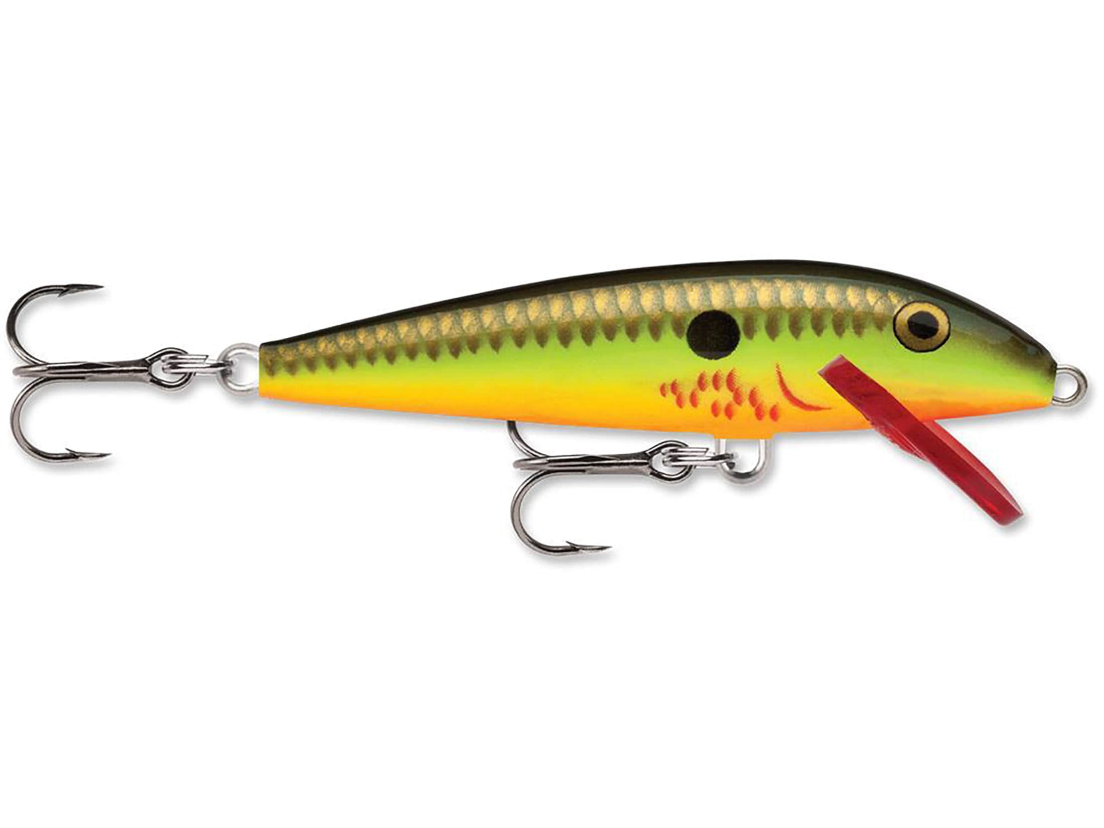 Rapala Original Floating Minnow Fishing Lure, Bleeding Hot Olive, 2" 1/ ...