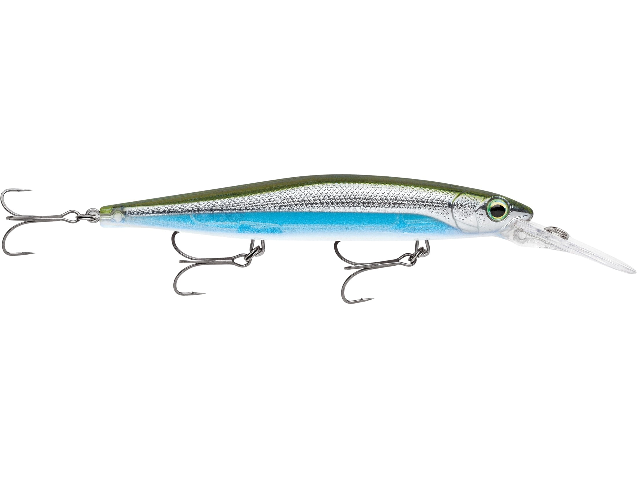 Rapala PXR Deep Mavrik 110 Jerkbait Metallic Moss Back Shiner - Walmart.com