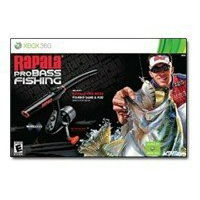 Rapala Pro Bass Fishing - Xbox 360 - with Fishing Pole - Walmart.com