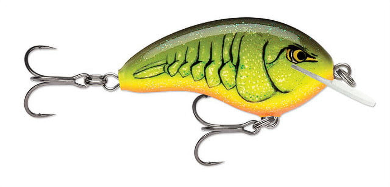 Rapala ROGT04CRTBC OG Tiny 04 Shallow Diving Chart Root Craw 2-1/4" 5 ...