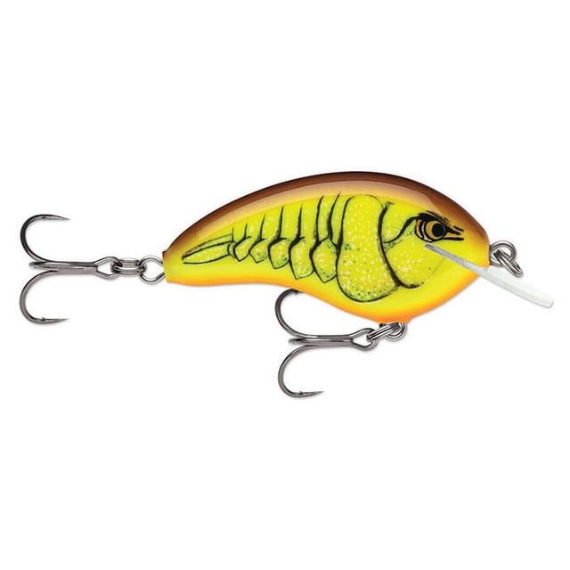 Rapala ROGT04MCC OG Tiny 04 Shallow Diving Mossy Chart Crawdad 2-1/4" 5 ...