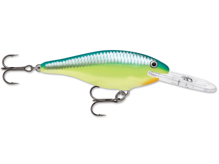 Rapala Shad Rap Crankbait 07 Caribbean Shad - Walmart.com