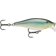 Rapala Shad Rap 07 Crankbait Fishing Lure 2.75" 5/16 oz Perch - Walmart.com