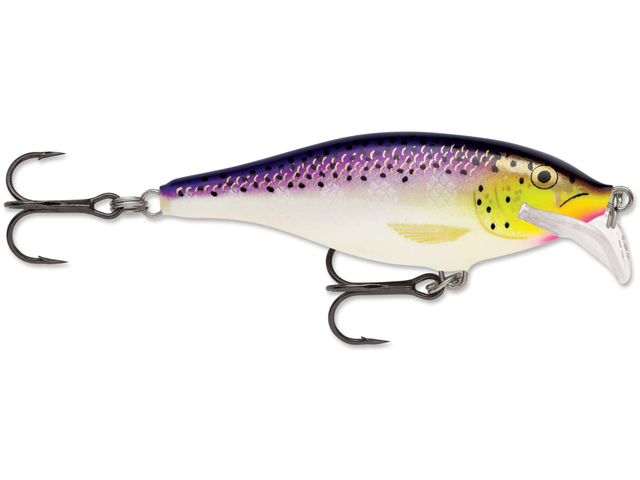 Rapala Scatter Rap Shad 07 Crankbait Purpledescent - Walmart.com