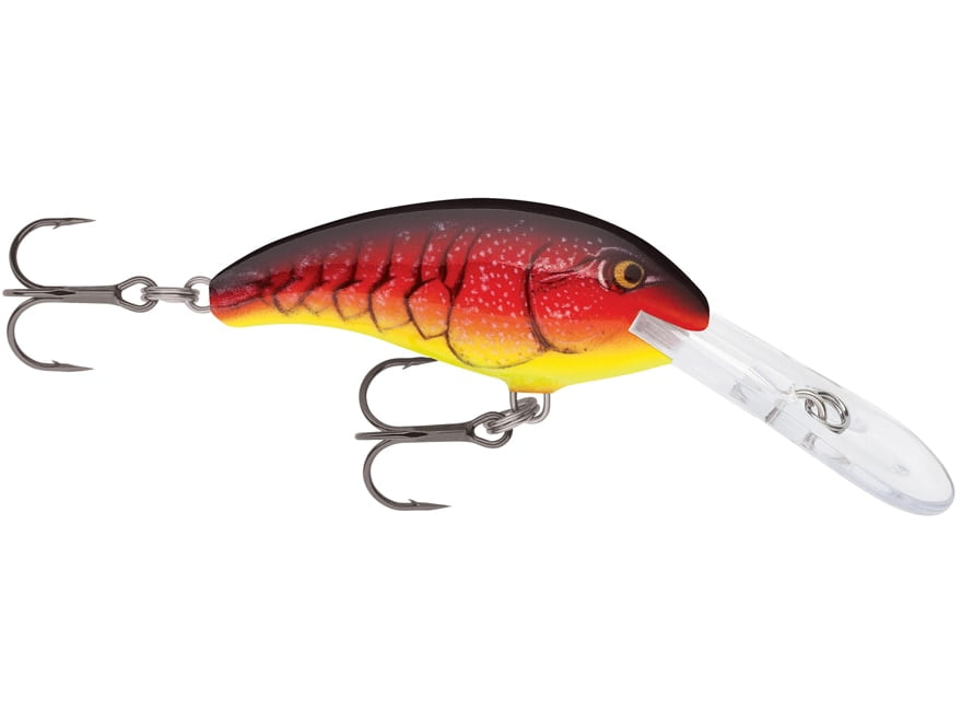 Rapala Shad Dancer 07 Crankbait Redfire Crawdad - Walmart.com