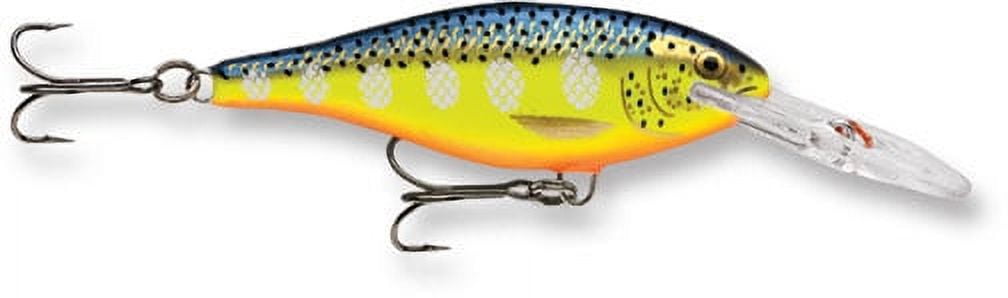 Rapala Shad Rap 07 Crankbait Fishing Lure 2.75" 5/16 oz Hot Steel ...