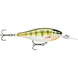 Rapala Shad Rap Elite 75 Crankbait Gilded Yellow Perch - Walmart.com