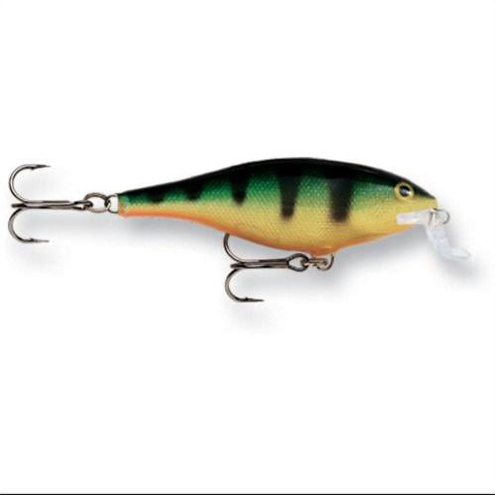 Rapala Shallow Shad Rap 05 Fishing Lure 2" 3/16oz Perch - Walmart.com