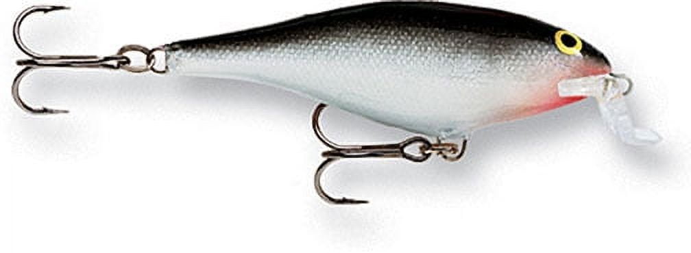 Rapala Shallow Shad Rap 05 Fishing Lure 2" 3/16oz Silver - Walmart.com