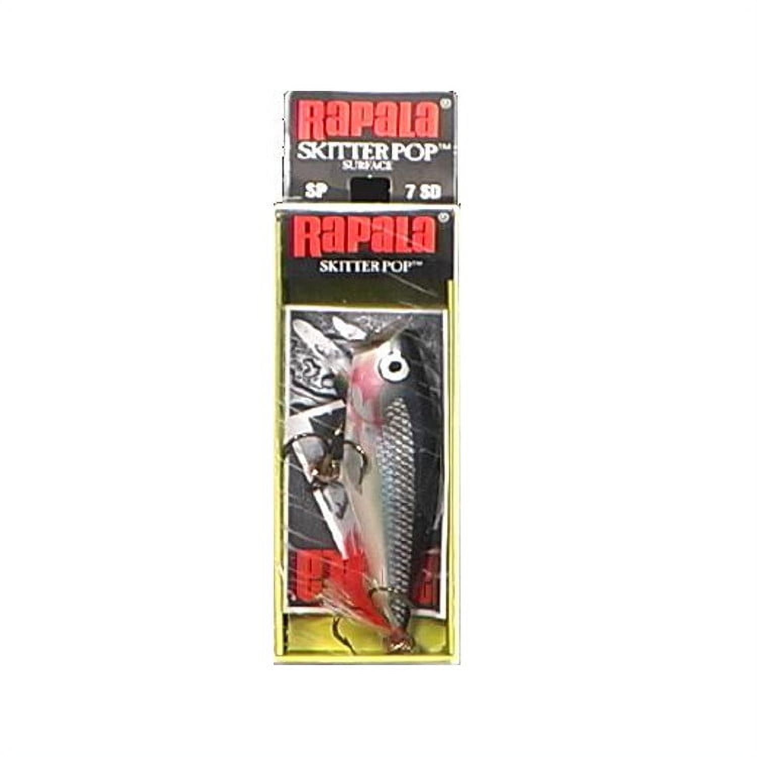 Rapala Skitter Pop 07 Topwater Fishing Lure 2.75" 1/4oz Shad - Walmart.com
