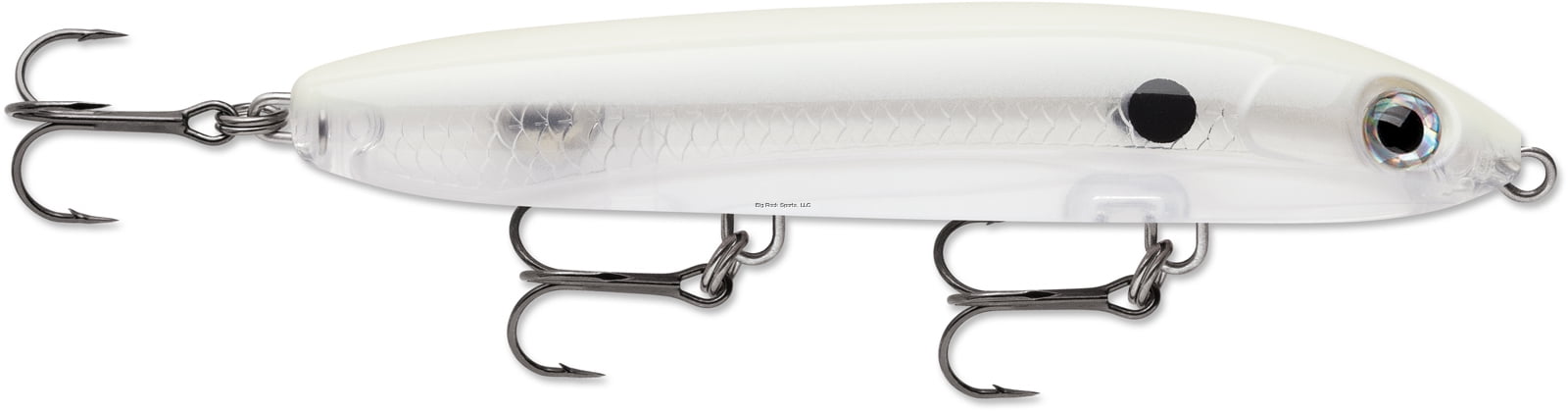 Rapala Skitter V 13 Topwater Floating, 5-1/4", 1oz, Ghost Bone ...