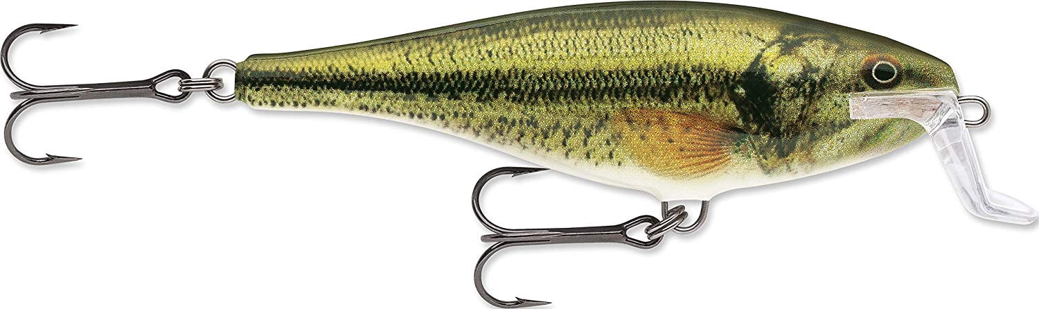 Rapala Super Shad Rap Crankbait, 5 1/2", 1 5/8oz, Live Largemouth Bass ...