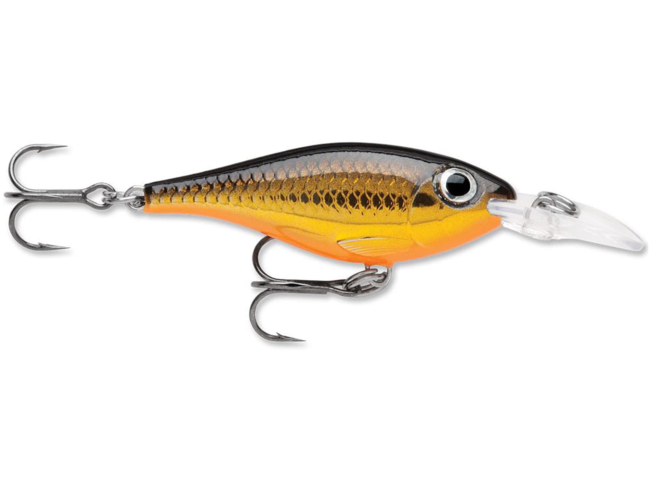 Rapala Ultra Light Shad 04 Crankbait Fishing Lure 1.5" 1/8oz Gold ...