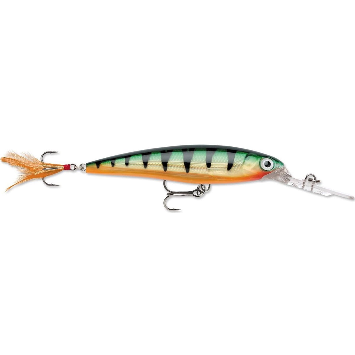 Rapala X-Rap 08 Fishing Lure, Perch, Slashbait Action, VMC Hooks ...