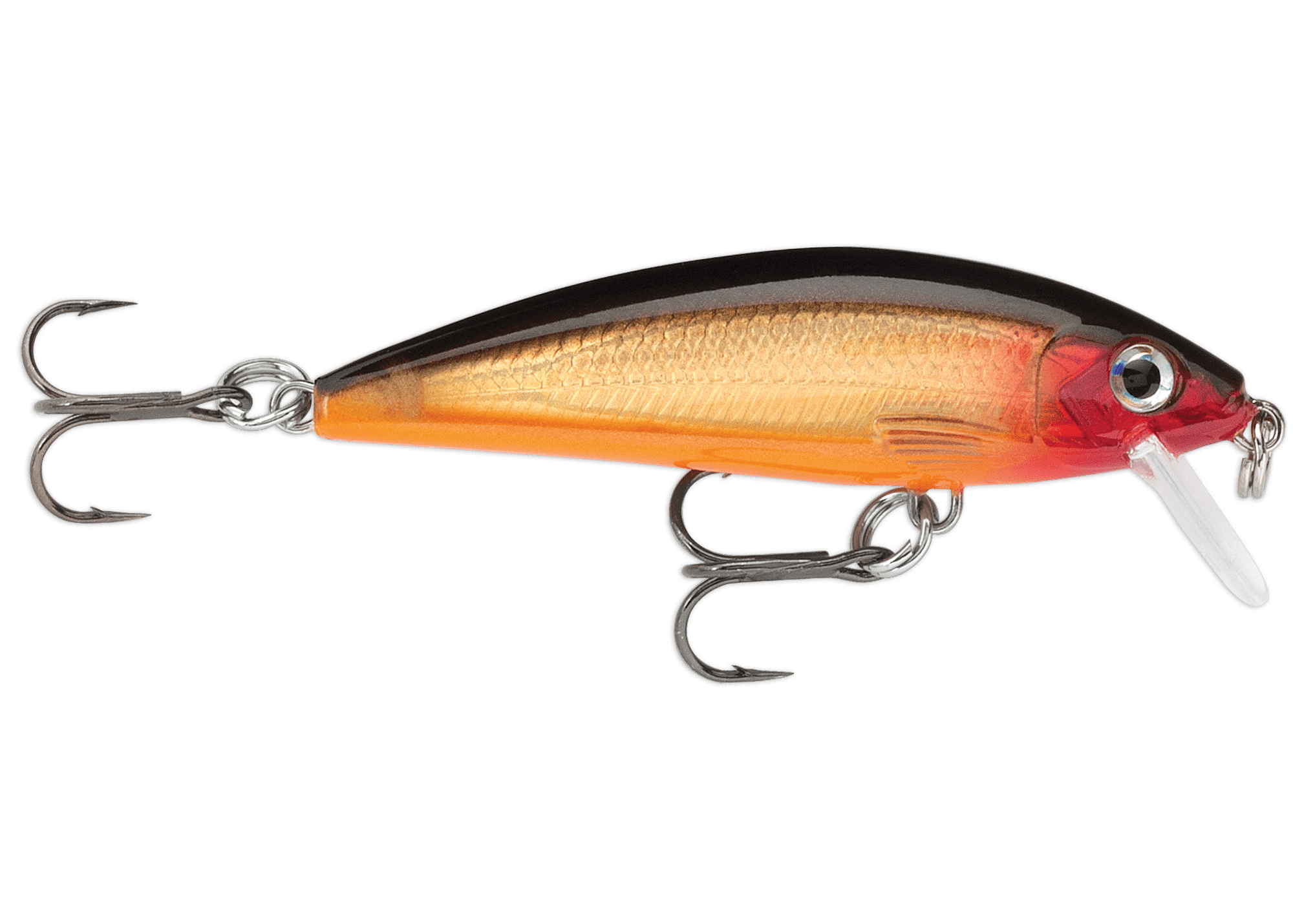 Rapala X-Rap CountDown 05 Jerkbait Gold, Strong Rolling Action, Flutter ...