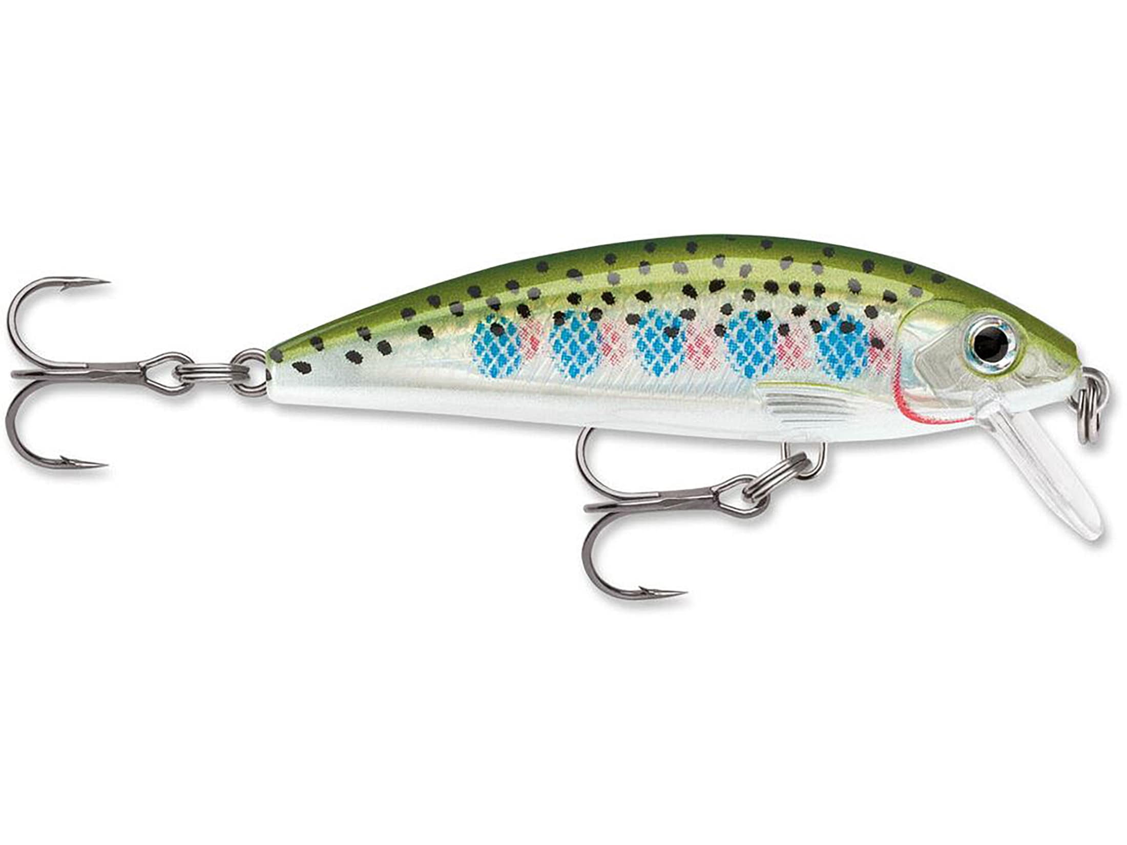 Rapala X-Rap CountDown 07 Jerkbait, Rainbow Trout Color, Strong Rolling Action, VMC Hooks ...