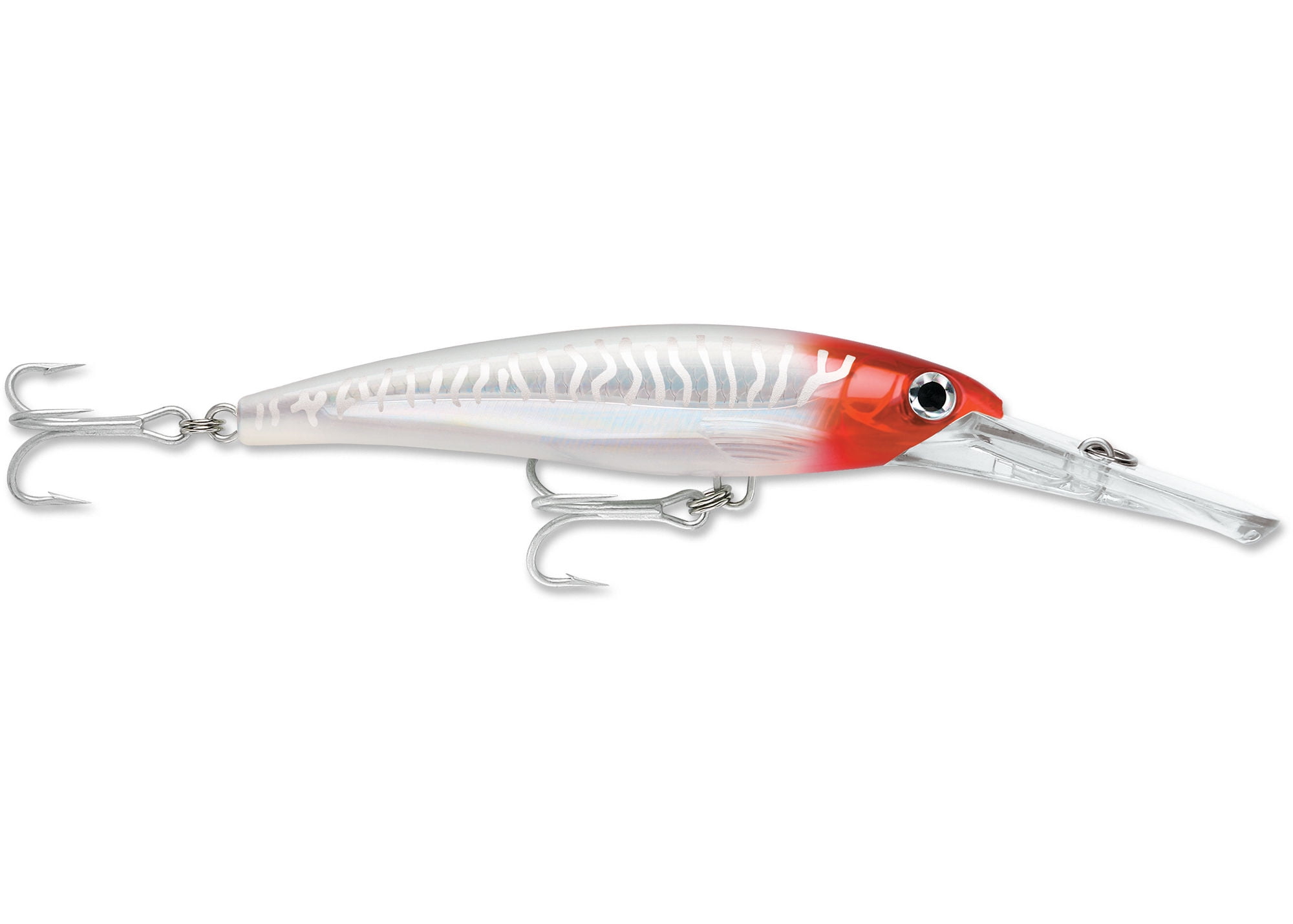 Rapala X-Rap Magnum 10 Fishing Lure - Red Head UV - 10 Ft. Running ...