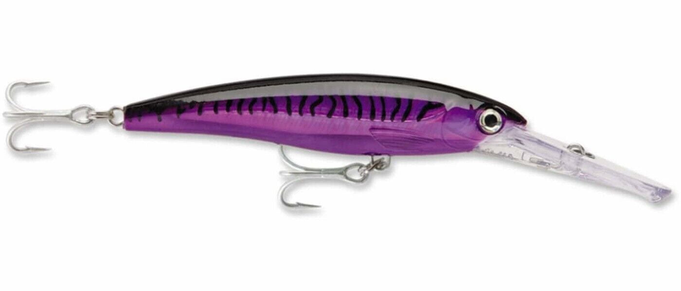Rapala X-Rap Magnum 40 - 7" Purple Mackerel, 3 3/8 oz, 40' Deep Diving ...