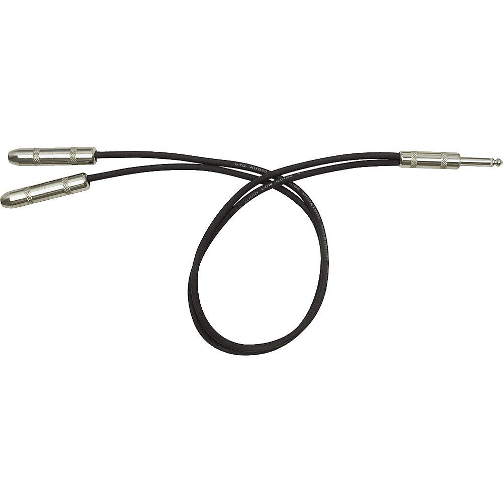 Rapco Horizon 1M-2F Guitar Y Cable 2 ft. - Walmart.com