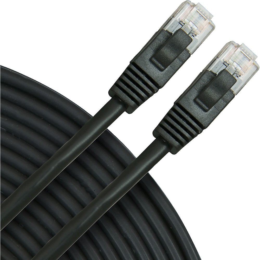 Rapco Horizon Oculus Cat5e Patch Cable Black 25 ft. - Walmart.com