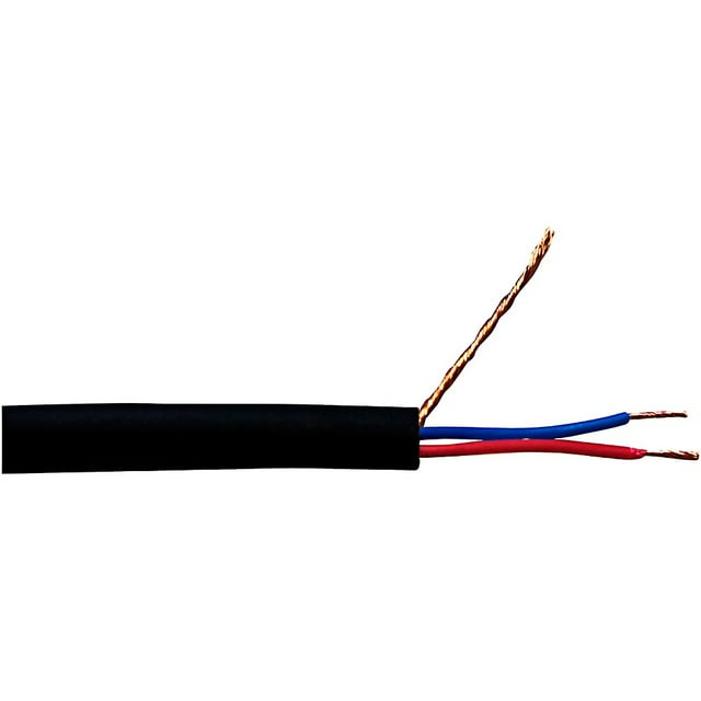 Rapco MIC1.K Bulk 2 Conductor Shielded Mic Cable (Sold By the Foot) 250 ...