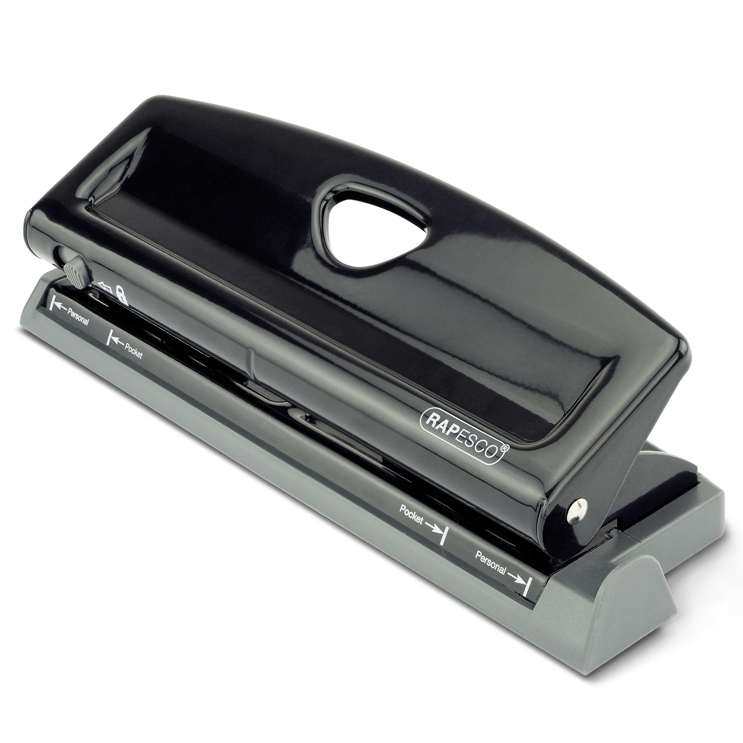 Rapesco 1725 Adjustable 6-Hole AIF9 Punch, 4 x Positions, 9 Sheets ...