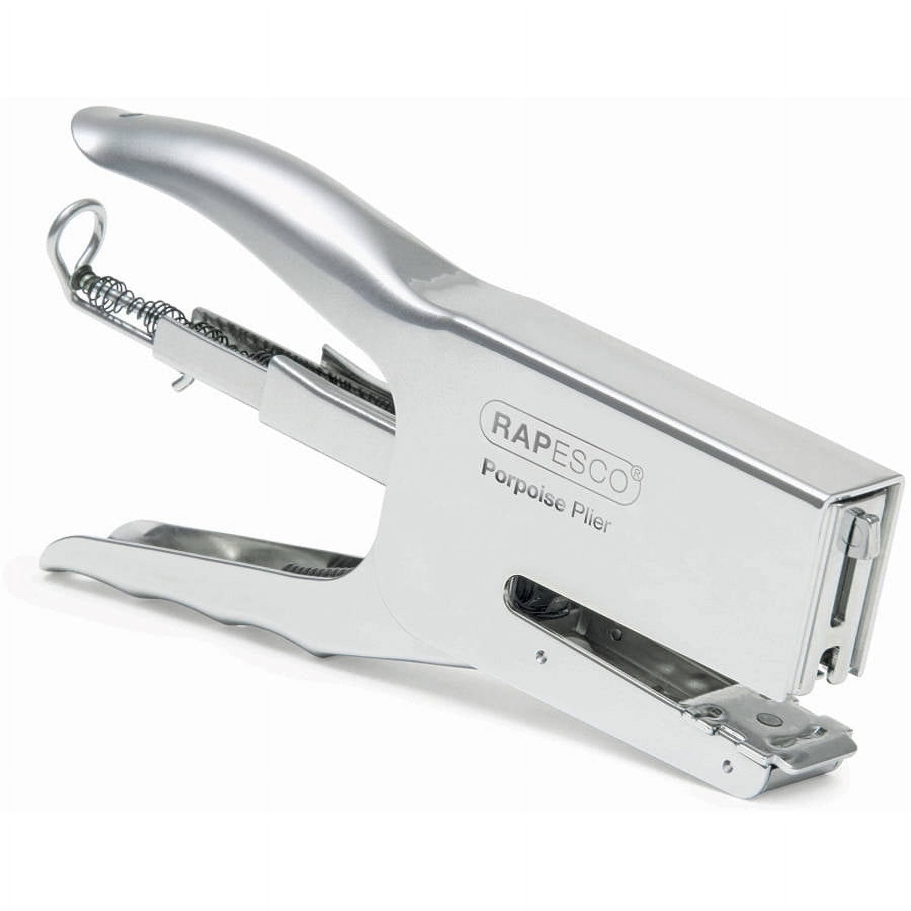 "Rapesco Porpoise Packaging Plier Stapler, Uses 26 and 24 Type 1/4""- 5 ...