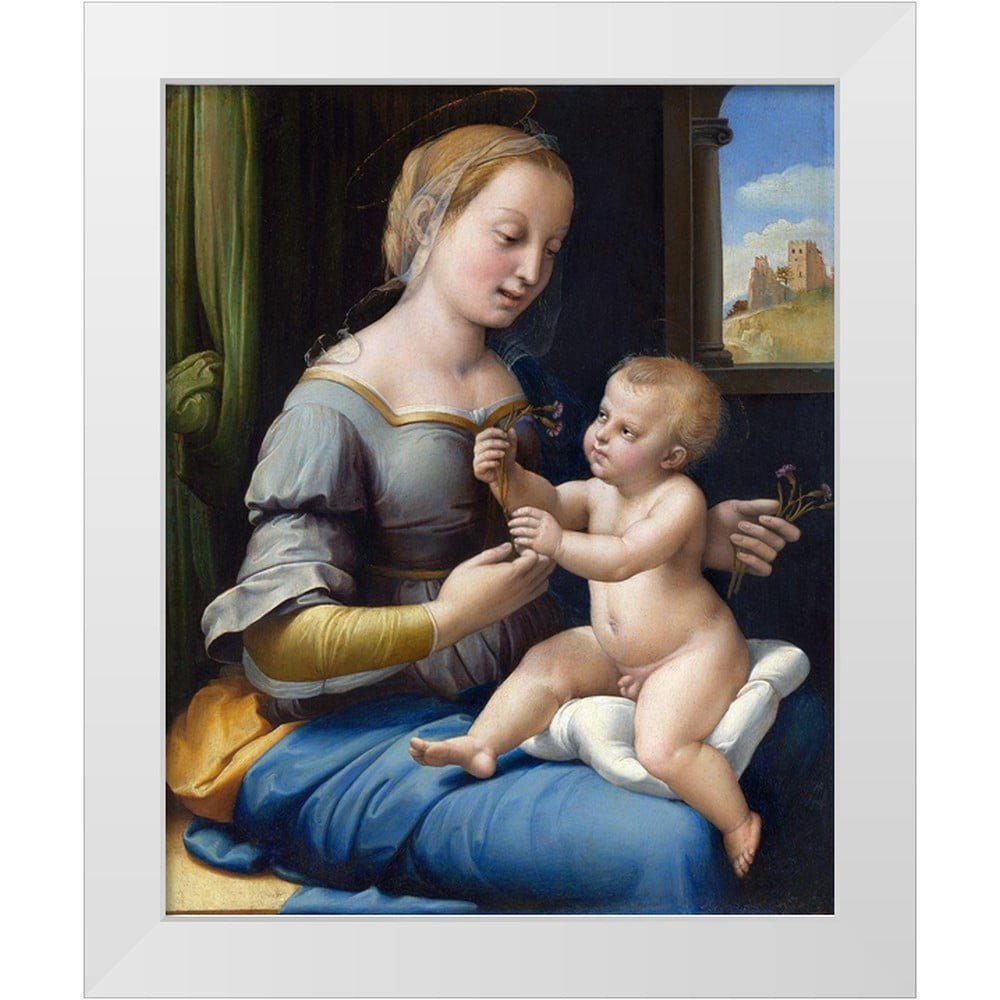 Raphael 12x14 White Modern Wood Framed Museum Art Print Titled - The ...
