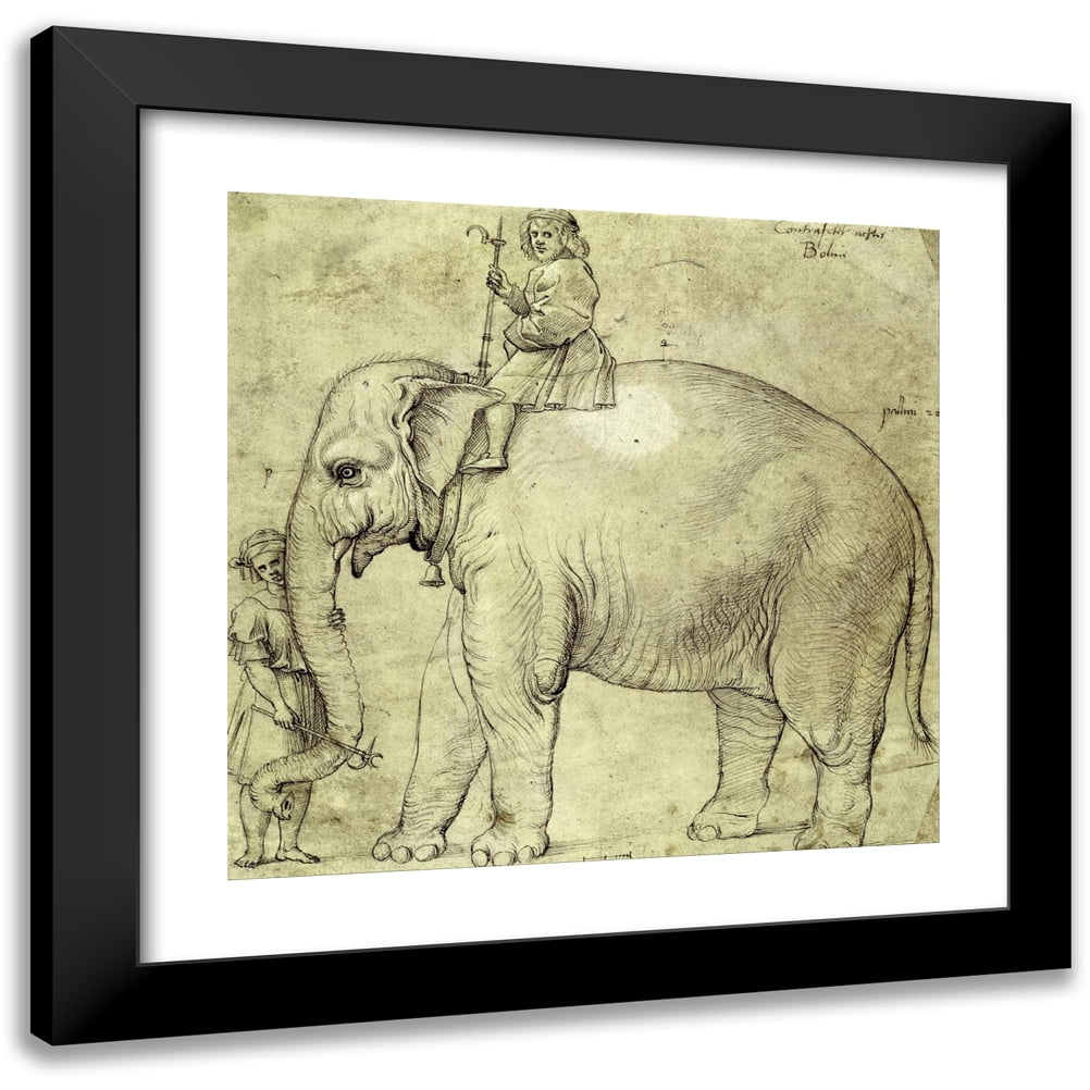 Raphael 15x15 Black Modern Framed Museum Art Print Titled - The ...