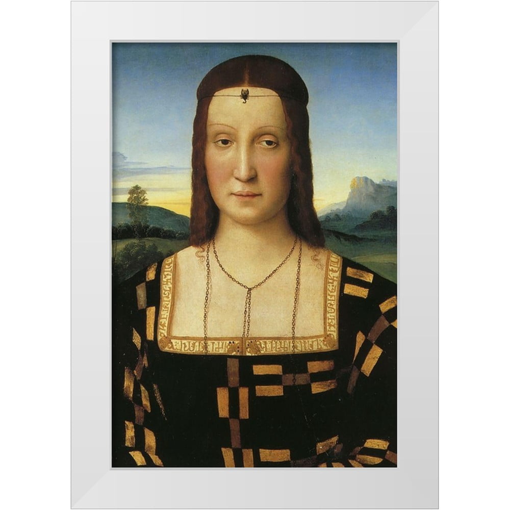 Raphael 23x32 White Modern Wood Framed Museum Art Print Titled ...