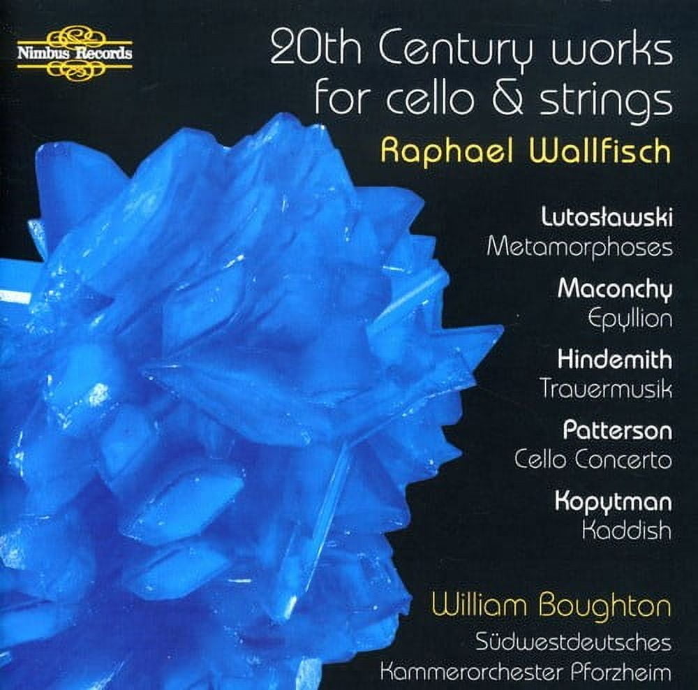 Raphael Wallfisch - Wallfisch, Raphael : 20th Century Works for Cell - Music & Performance - CD ...