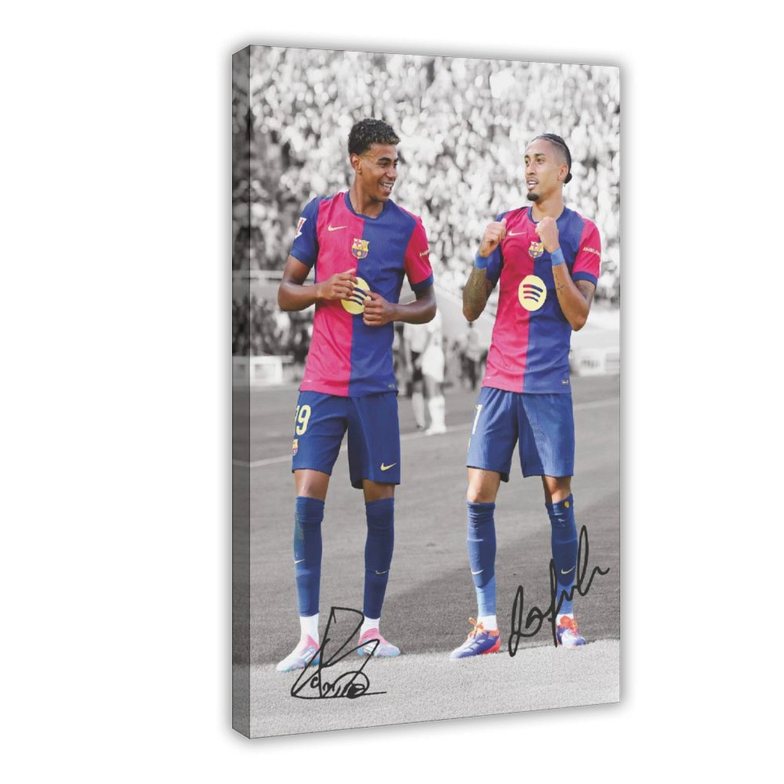 Raphinha Poster Lamine Yamal Poster Bedroom Decor, Home Decor, Sports Canvas Poster Wall Art ...