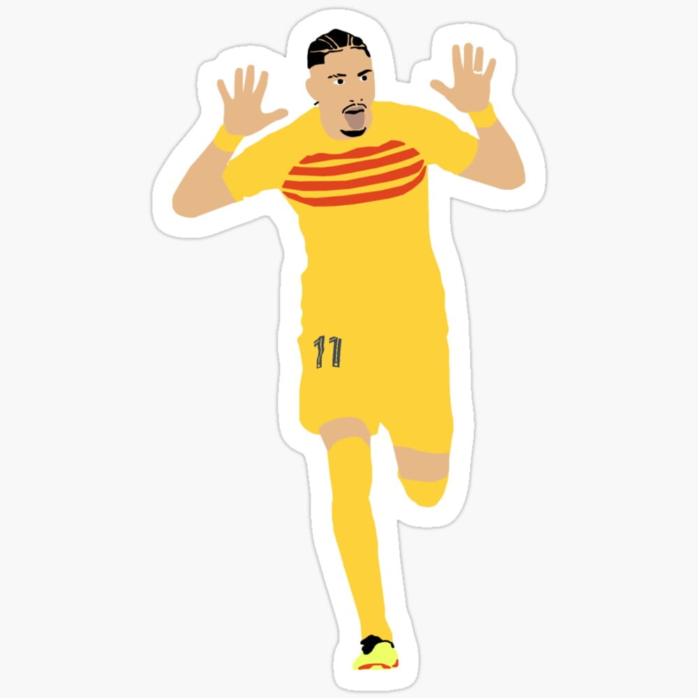 Raphinha Sticker Phone Decal Water Bottle Stickers Car Decals, Laptop ...